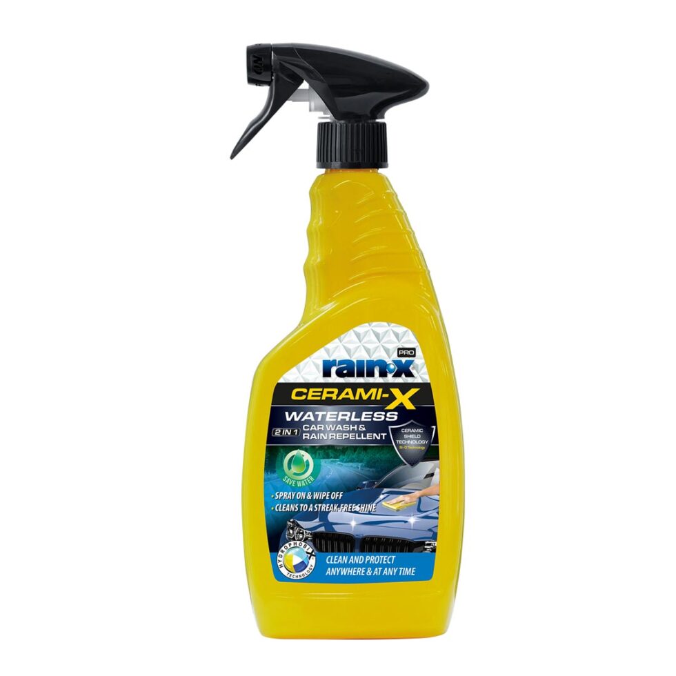 Rain-X Cerami-X Waterless Car Wash and Rain Repellent 750ml - Skinny ...